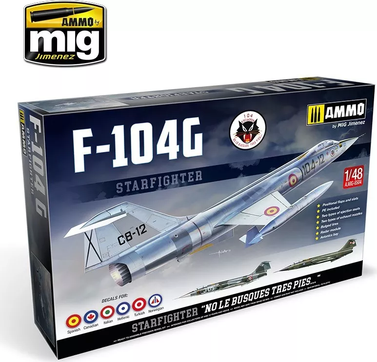 1 48 F-104 G STARFIGHTER A.MIG-8504 - cel.ro