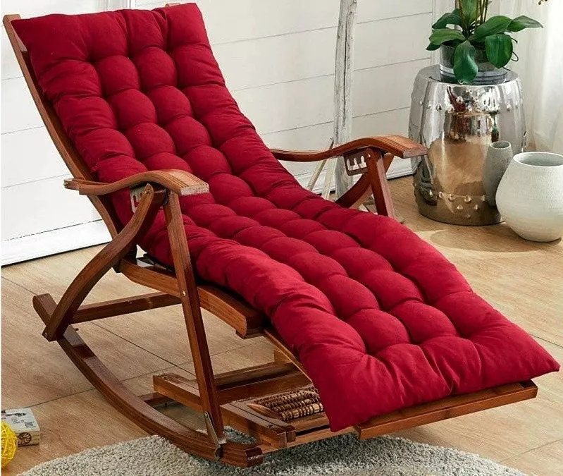 Balansoar Sezlong Terasa Cadru Lemn Rezistent Bambus Interior-Exterior ...