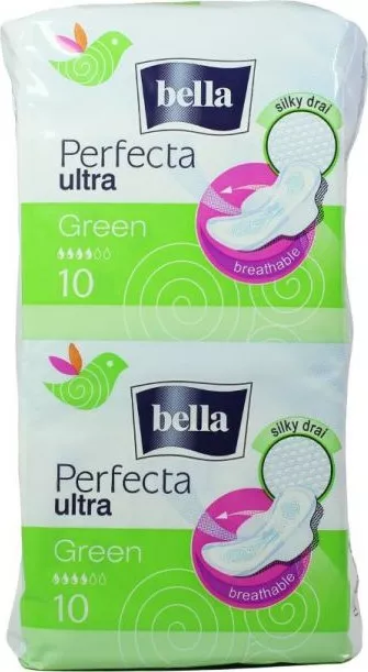 Bella Absorbante duo pack 20 buc Green ID0001182 - cel.ro