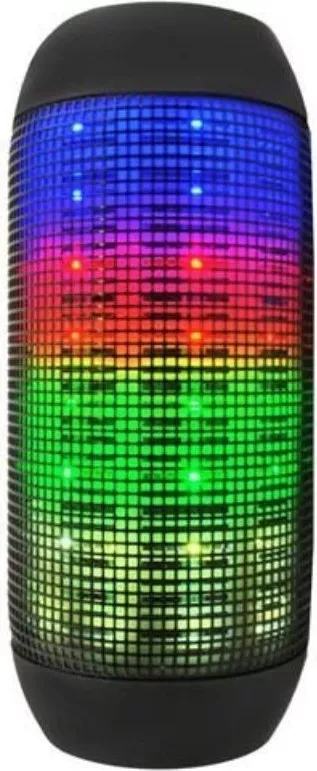 Boxa portabila Bluetooth Stereo 12W reincarcabila USB iluminata LED FM ...