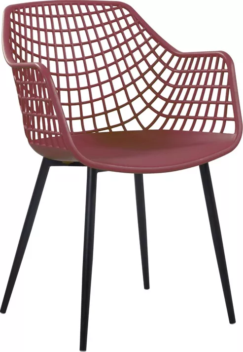 Scaun bucatarie terasa cafenea RAKI TOYAMA 56x57x84cm mov negru ...