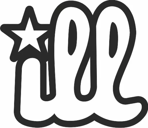 Sticker auto cu ill tuning JDM 20cm negru VOL530 - cel.ro