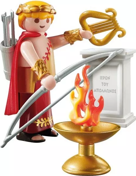 Playmobil History Zeul Apollo - set de constructie zeul zilei artelor ...