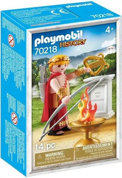 Playmobil History Zeul Apollo - set de constructie zeul zilei artelor ...