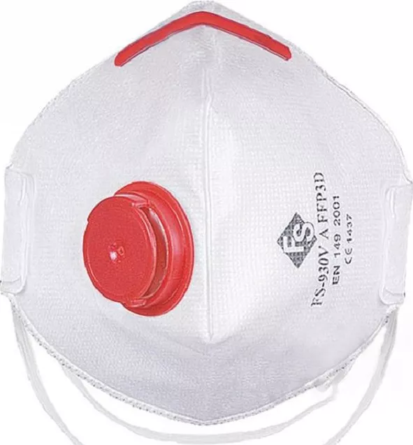 Masca de protectie respiratorie de particule FS-930V A FFP3 NR D Filter ...
