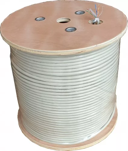Cablu FTP ecranat cat6 ArcNet cupru integral ideal supraveghere si cablare - cel.ro