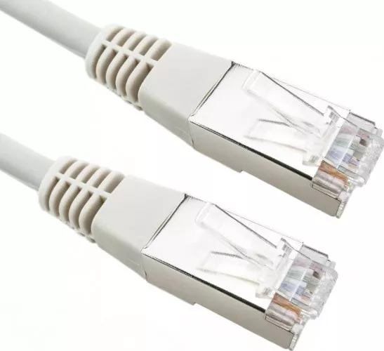 Cablu FTP LanKATT Patch cord cat. 5e 5m cupru ecranat mufa turnata ...