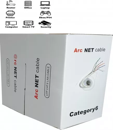 Cablu UTP cat6 ArcNet cupru integral ideal supraveghere si cablare ...