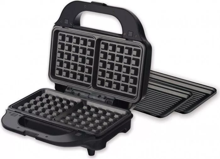 Sandwich-Maker Heinner Crispy Morning SM-2H900BKS 900W Rosu-Negru