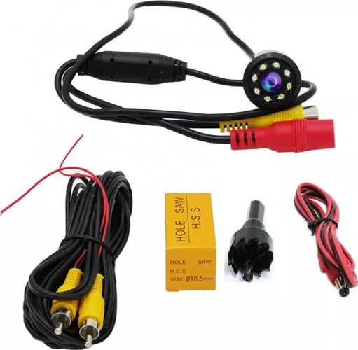 Camera video auto marsarier cu 8 leduri mers inapoi spate 170 grade ...