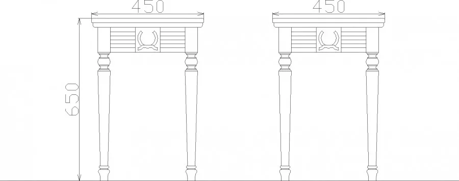Masuta cafea inalta marsilia lemn masiv alb 45 x 65 cm masdrg1240 - cel.ro