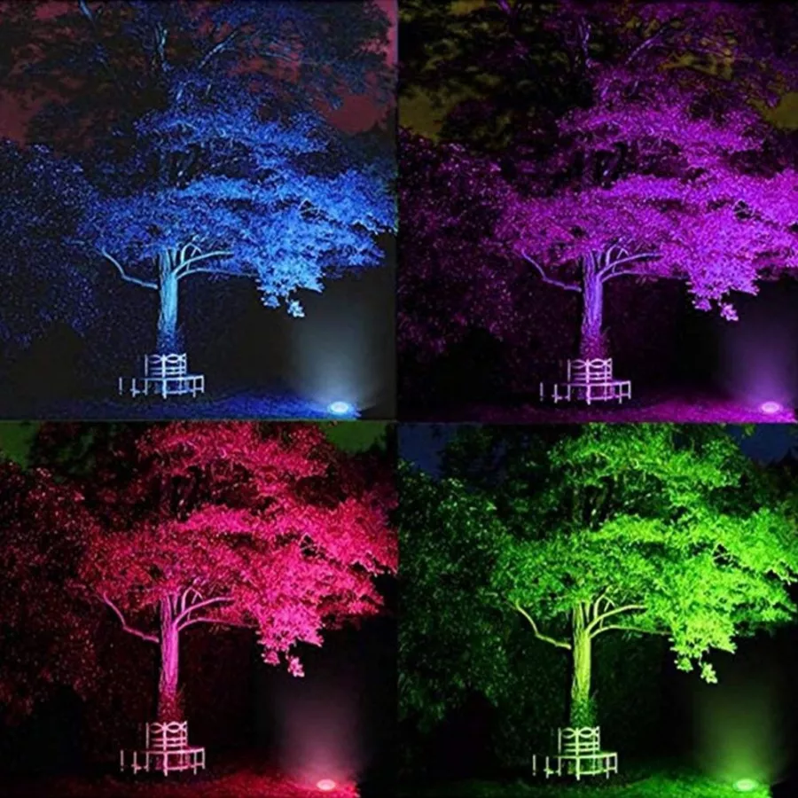 LED Joc Lumini cu Telecomanda 10W | Lumina Gradina RGB 001489685