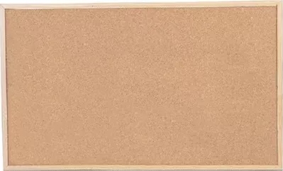 Tabla pluta 45x60 cm cu rama lemn Evo Office 45x60 - cel.ro