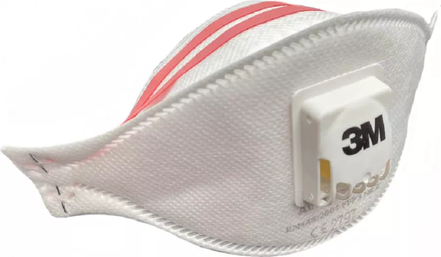 Set 10 x masti de protectie respiratorie FFP3 3M cu supapa / valva AURA ...