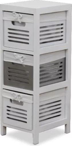 Comoda 3 cosuri alb/gri BIBI 3 0yo_8518