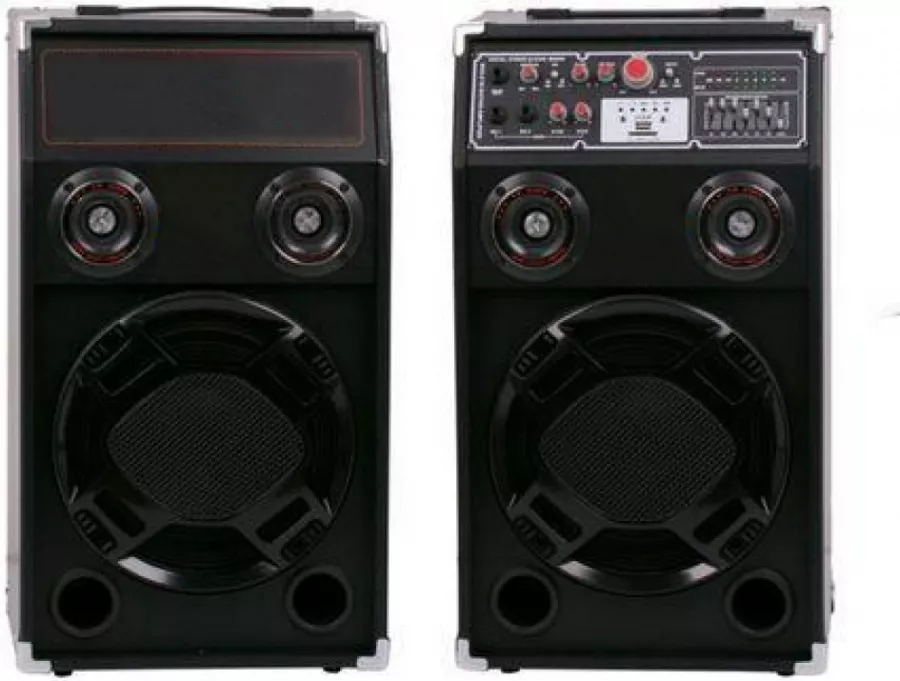 Boxe audio active cu bluetooth Radio si intrare USB SD 6801_pv - cel.ro