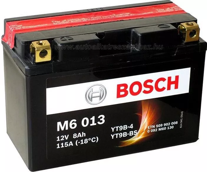 Baterie Auto Bosch M6 12V 8 Ah 0092M60130 0092M60130 - cel.ro