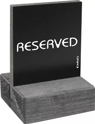 Semn Reserved din lemn la CEL.ro