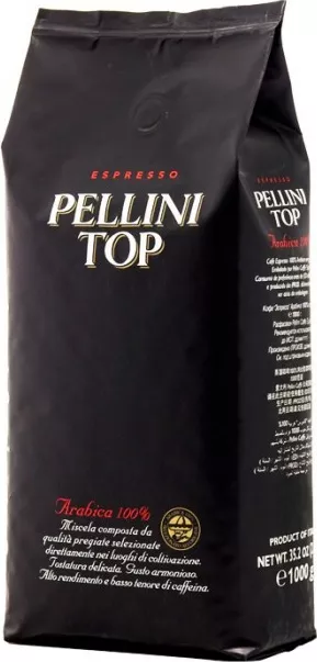 Pellini Top 100 Arabica boabe 1 kg | pelara100