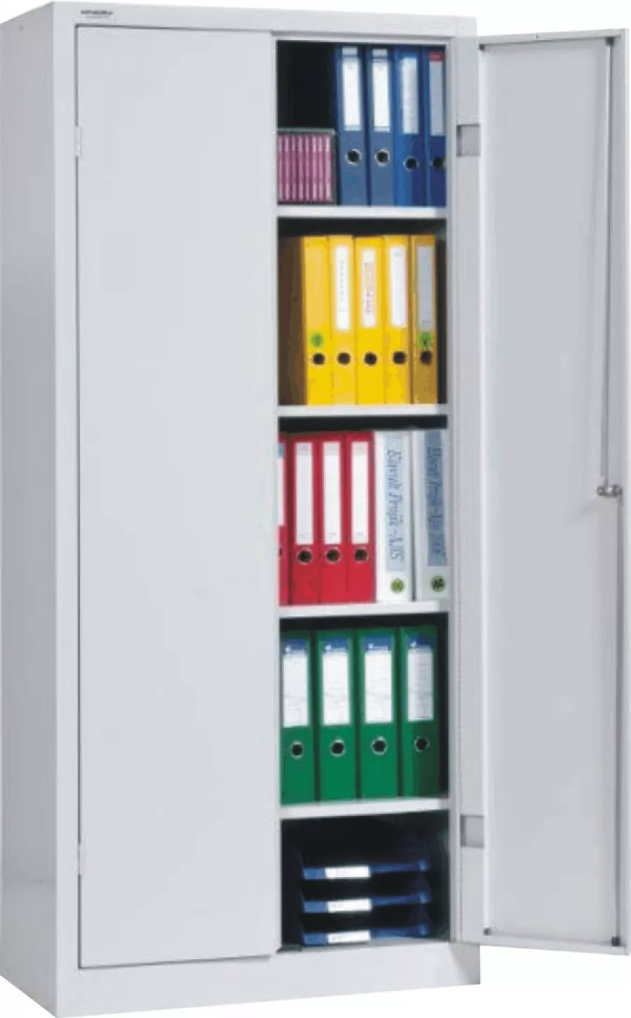 Dulap metalic ASAMBLAT cu 4 rafturi L800 First 800x350x1800 mm LxlxH la ...