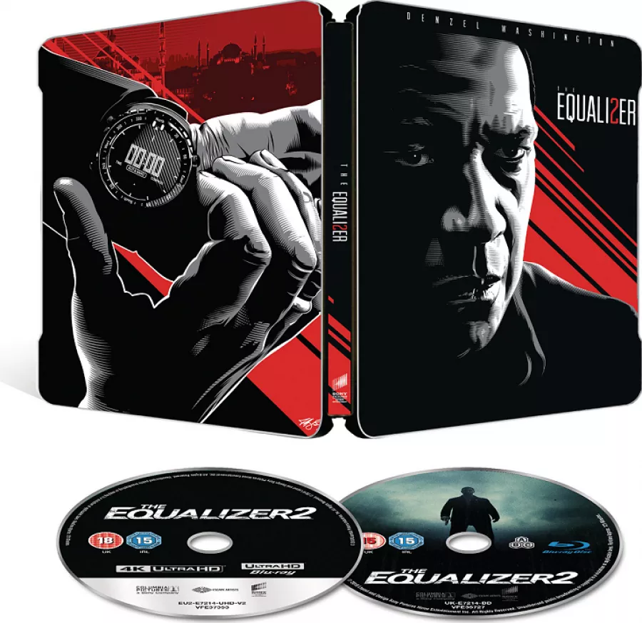 Equalizer 2 The Equalizer 2 UHD 2 discuri 4K Ultra HD Blu ray Steelbook ...
