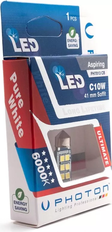 PHOTON C10W 12V CANBUS 8 SMD 41mm FESTOON LED - PH7013 la CEL.ro