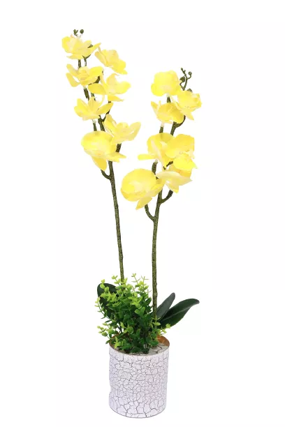 Flori artificiale decorative luminoase cu ghiveci 82 x 12 cm zsnz_208806173