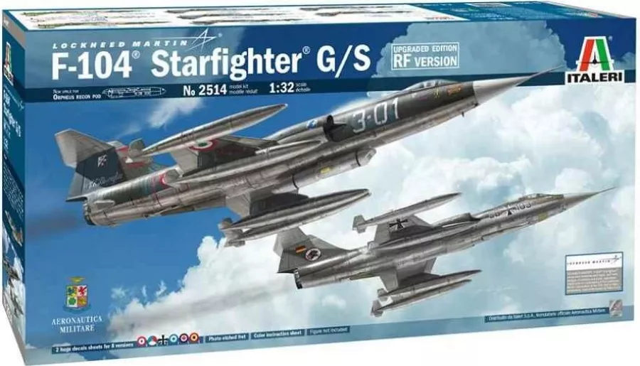 Italeri 2514 - 1 32 F-104 STARFIGHTER G/S Upgr.Edit. RF Version zbyw ...