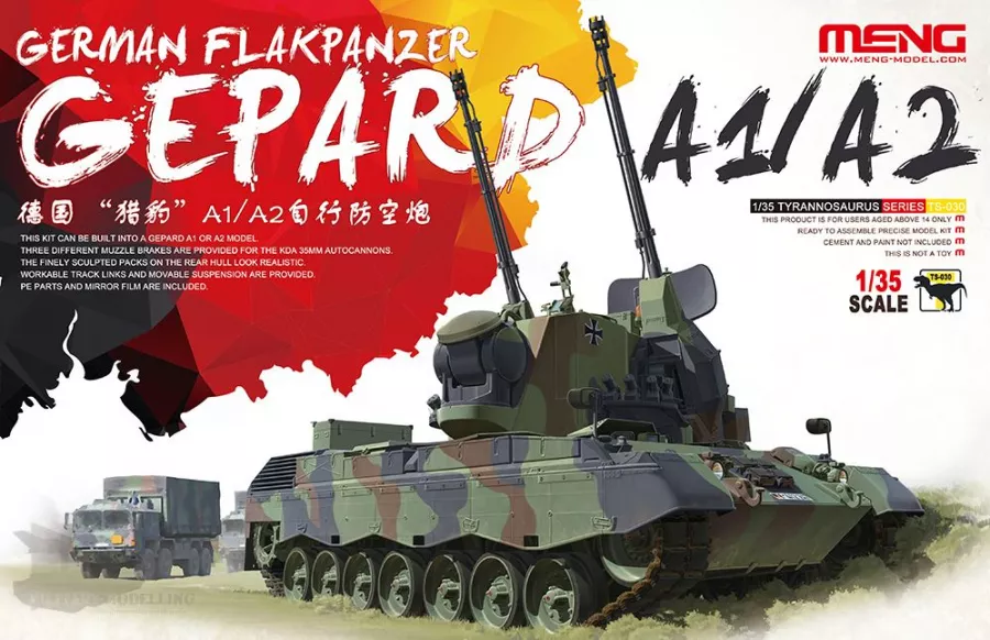 MENG - German Flakpanzer Gepard A1/A2 1 35 diup_996005038 - cel.ro