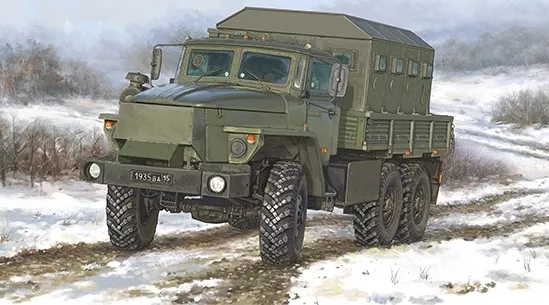 Trumpeter 01071 - 1 35 Russian URAL-4320 CHZ qbpg_996004766 - cel.ro