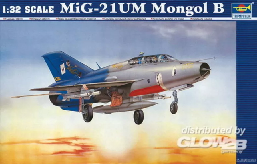 Trumpeter 02219 - 1 32 Mig-21 Um rs2c_996004517 - cel.ro