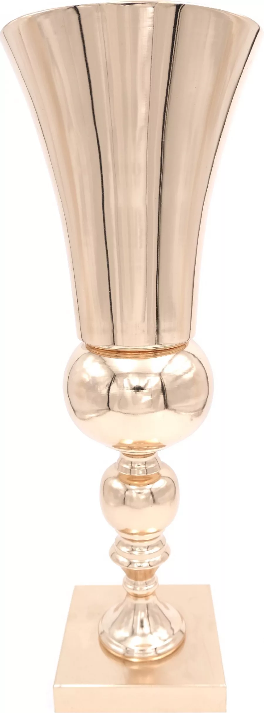 Vaza cu decor elegant simpla aurie 52 cm OEM x6my_208806086 - cel.ro