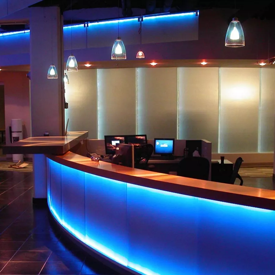 Furtun Luminos Led Neon Flex Lumina Albastra 10 m FLEX10M_B - cel.ro