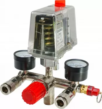 Presostat compresor aer + supape 25A 400V 3-8 bari VERKE V81209 osdn ...