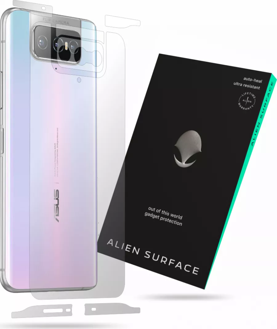 Folie Alien Surface Asus Zenfone 7 ZS670KS protectie spate laterale oo ...