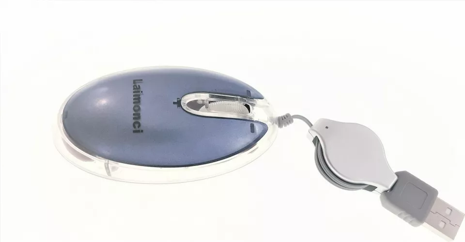 Mouse optic mini USB retractabil Laimonci M09-DC - cel.ro