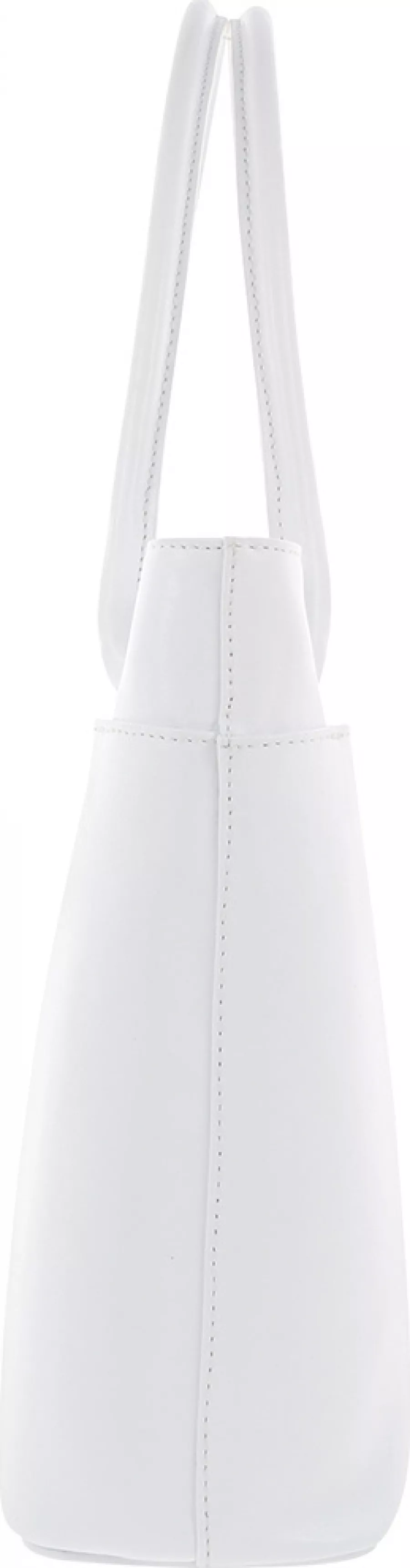 Poseta din piele naturala alba model 175 MAGAZINUL DE GENTI 1227-175 ...