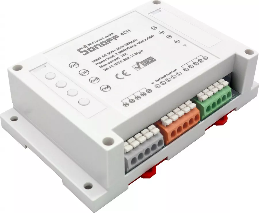 Modul 4 relee WiFi SONOFF 4CH compatibil Alexa Google Home - 690 - A20 ...