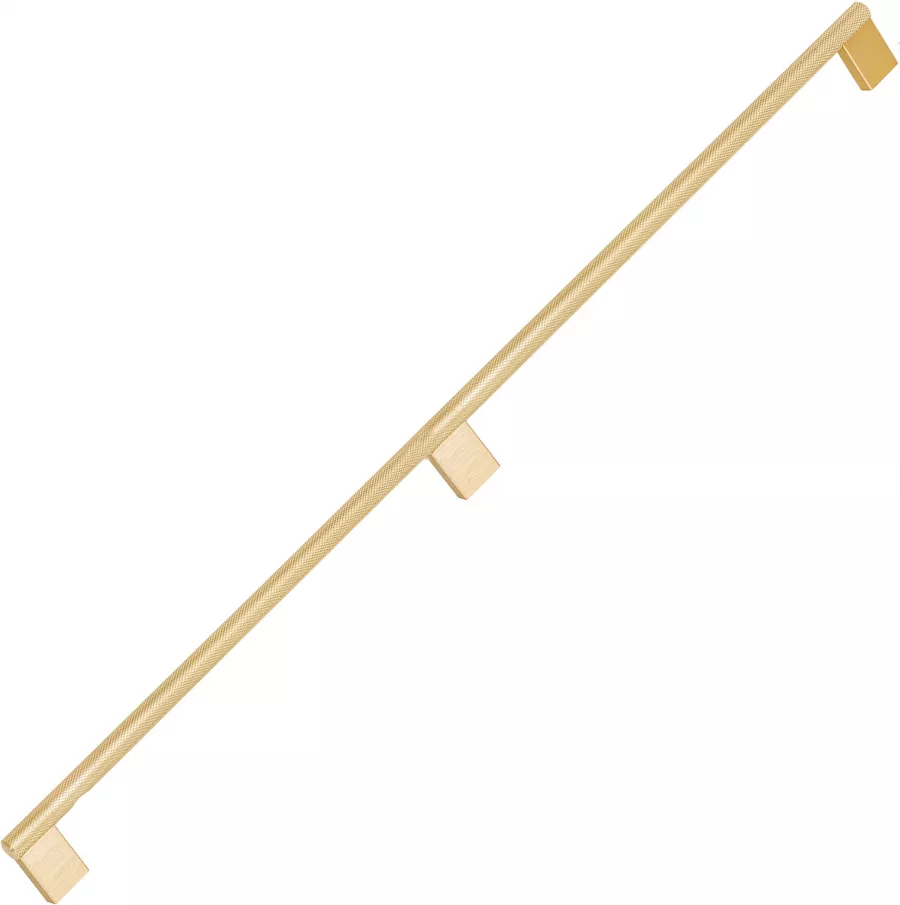 Maner pentru mobilier Graf Mini Long finisaj alama intunecata periata L ...