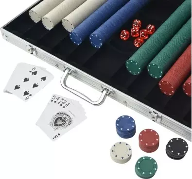 Set Poker profesional cu 1000 de jetoane SOC_01 - cel.ro