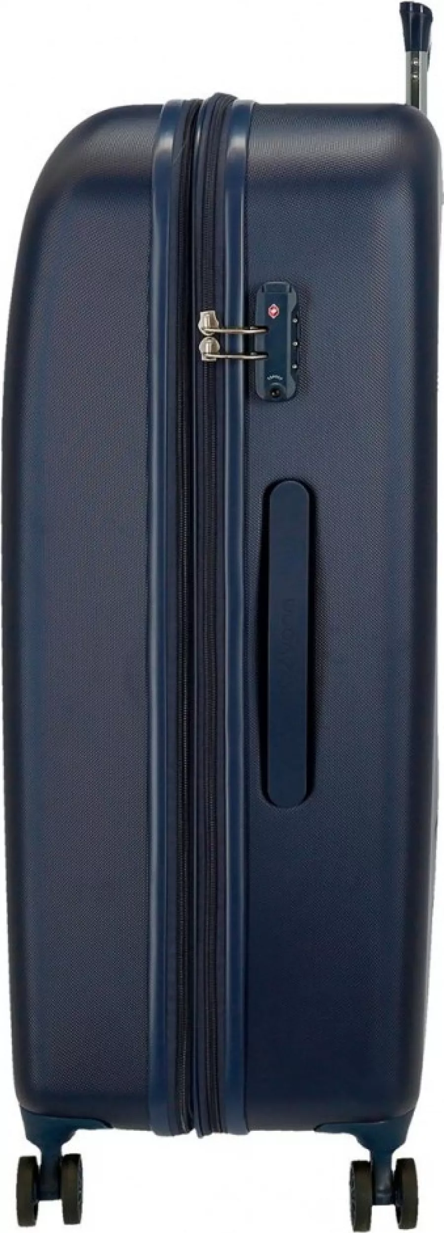 Troler ABS expandabil 80 cm 4 roti Movom Riga bleumarin 59993.62 - cel.ro