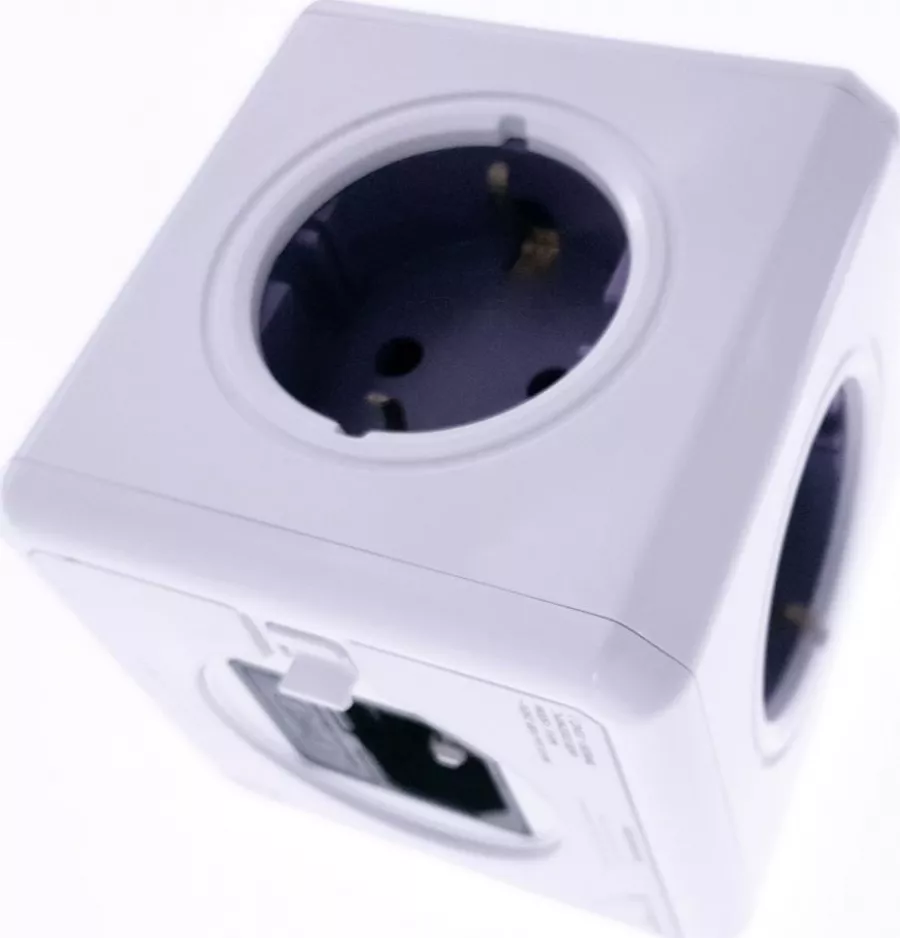 Allocacoc-Fisa sub forma de cub 4 prize+4 mufe adaptoare Rewirable ...