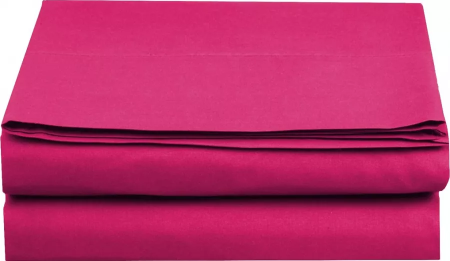 Cearsaf de pat 140/240cm Satinat bumbac 100 Roz | A02026