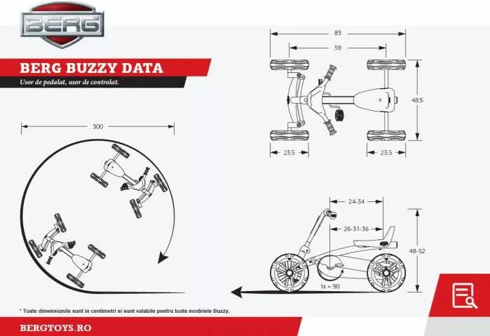 Kart BERG Jeep Buzzy Sahara bt24301200