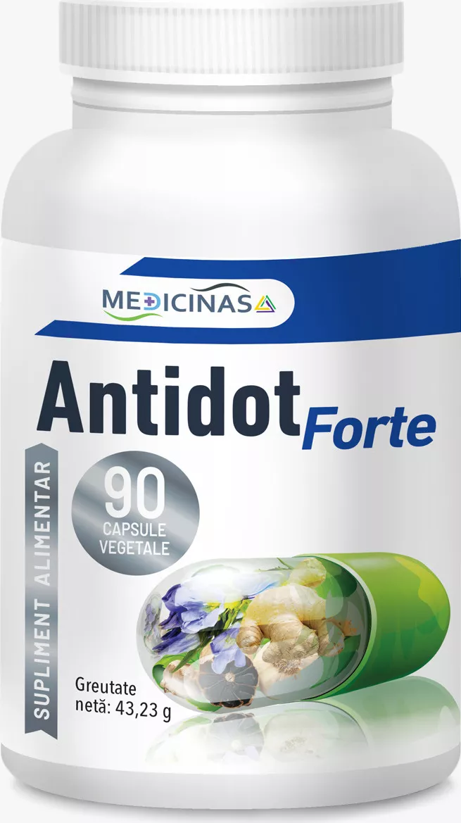 Antidot Forte Medicinas antibiotic natural 90 capsule SB8975036532 - cel.ro