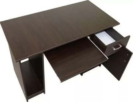 Birou Nero cu 1 usa si 1 sertar Wenge 120 x 74 x 60 cm nero1u1swenge ...