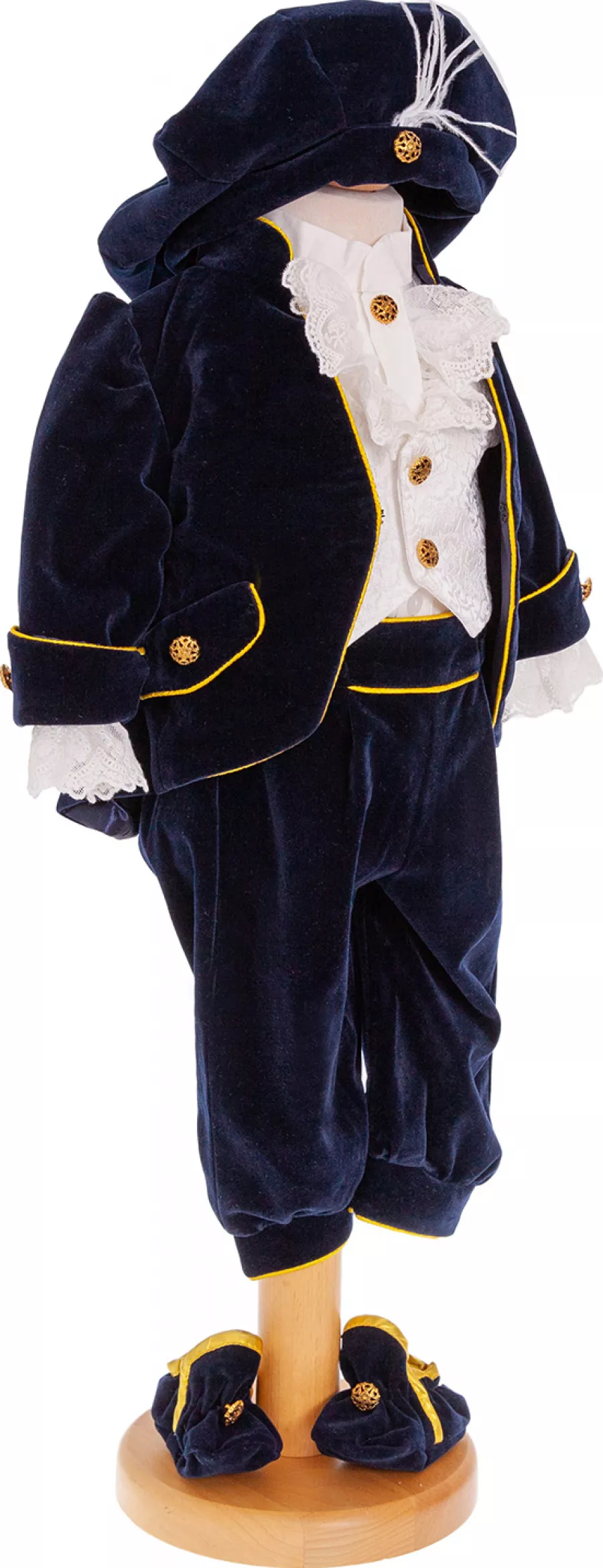 Costum Botez Flavius 5 Piese Culoare Bleumarin 0-3 L vnc10 - cel.ro