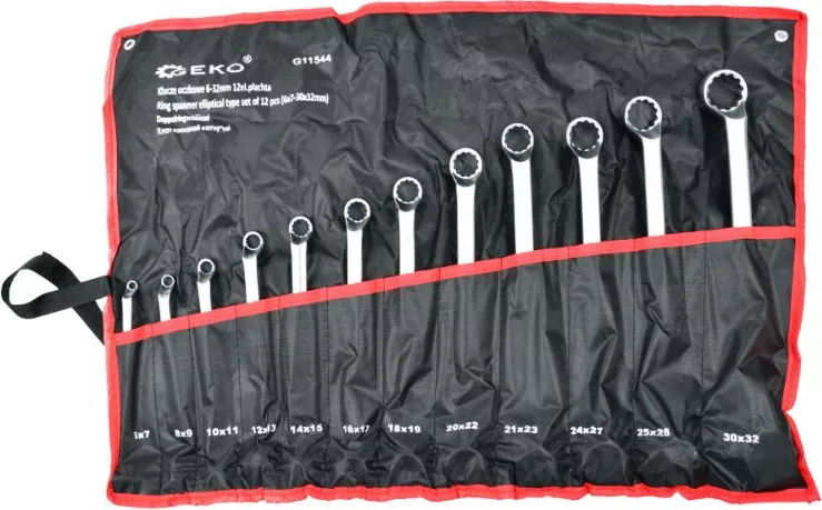 Set chei inelare duble cotite 6-32mm 12 piese GB4830 - cel.ro