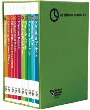 HBR 20 Minute Manager Boxed Set 10 Books HBR 20 Minute Manager Series ...