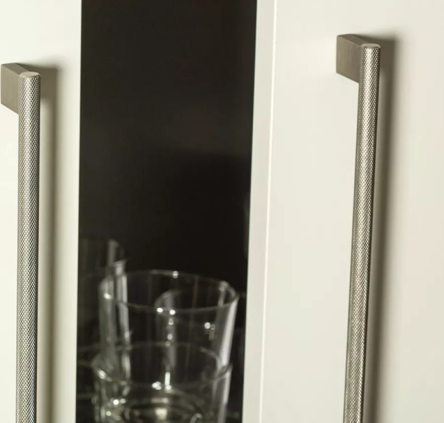 Maner pentru mobilier Graf Mini Long finisaj otel inoxidabil L 1200 mm ...